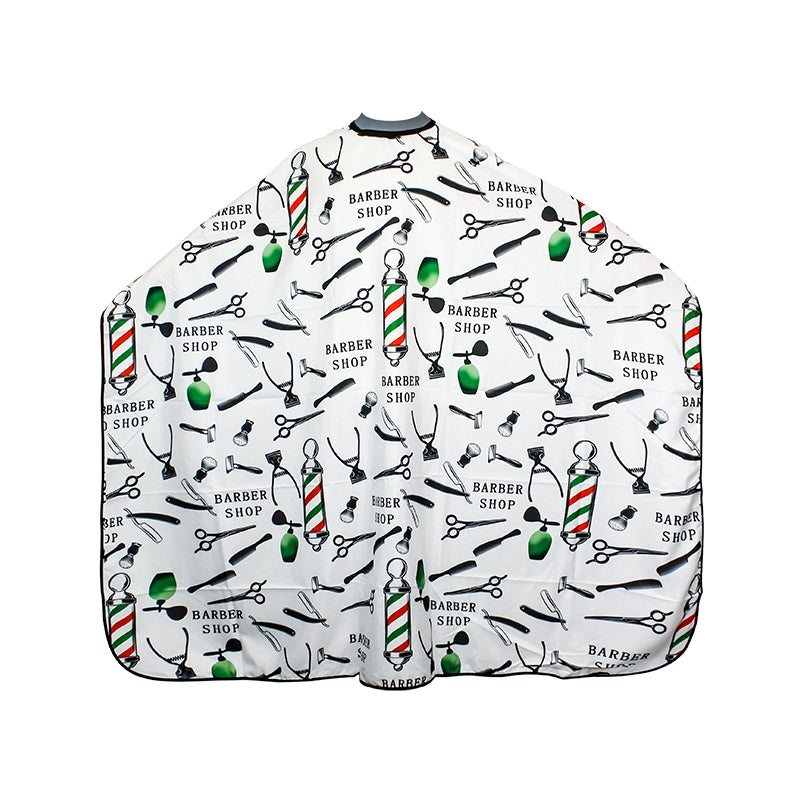 HPC CP-14 Barber Cape with soft rubber neck – Hair Pro Candy