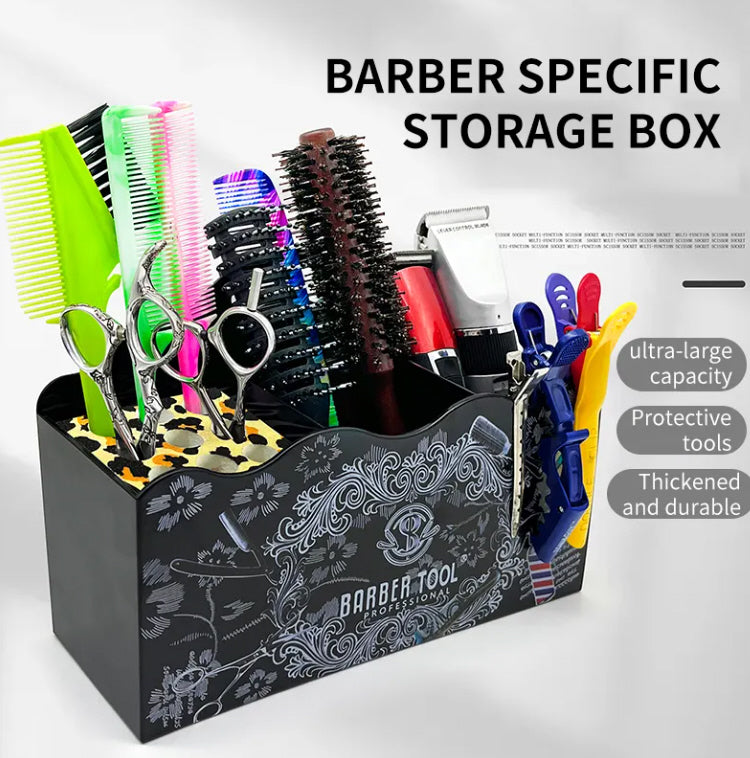 HPC 3 Grid Large Table Top Barber Tool Box – Hair Pro Candy